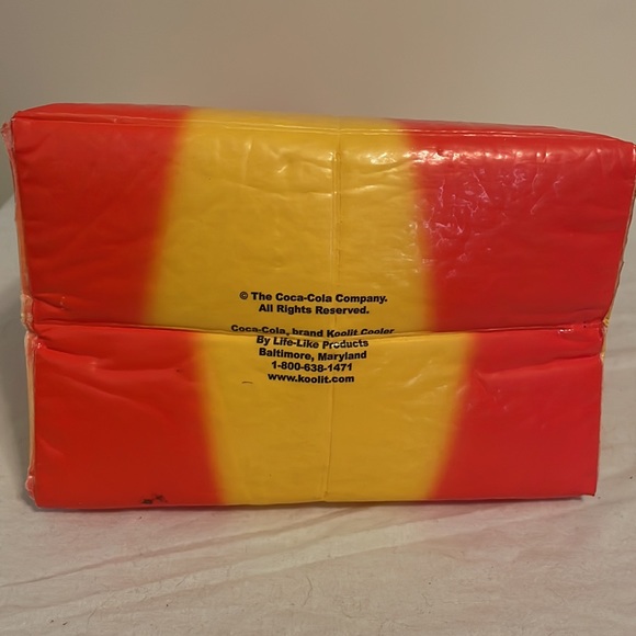 Coca Cola | Bags | Vintage 9s Coca Cola Koolit Collapsible Cooler Bag ...